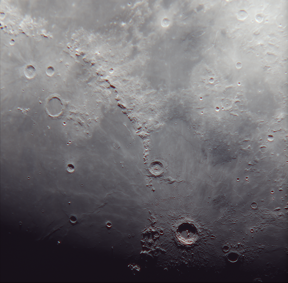 Copernicus and Montes Apenninus – Night Sky in Focus