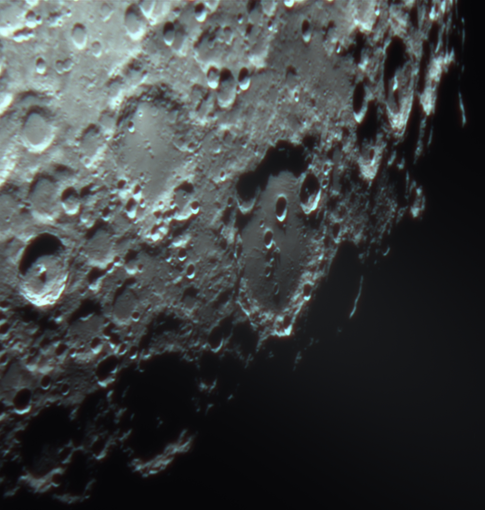 Clavius Crater – Night Sky in Focus