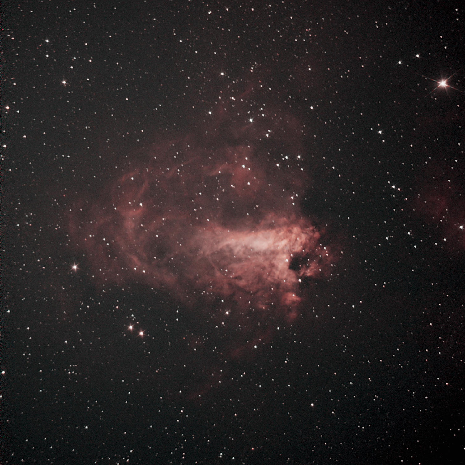 Omega Nebula – Night Sky in Focus